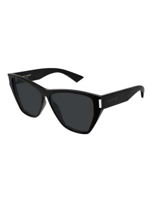 Saint Laurent Sl 927 Geometric-frame Sunglasses - Black