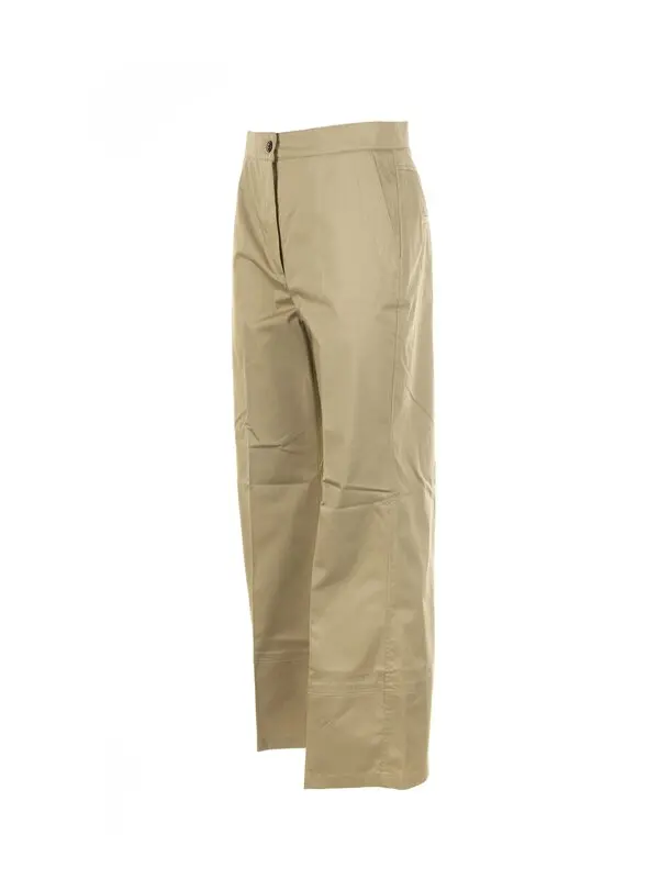 Marella High-waisted Casual Trousers