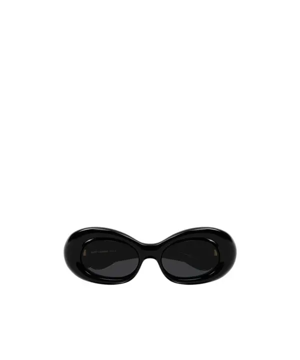 Saint Laurent Sl968 Round-frame Sunglasses - Black