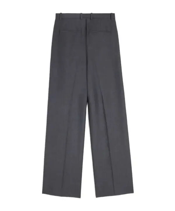 JIL SANDER Fil-à-fil Wool Trousers