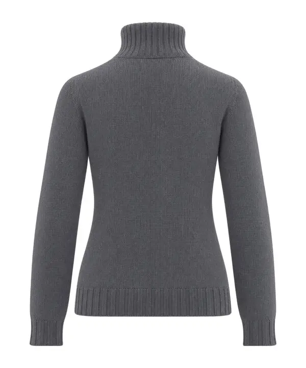 Fabiana Filippi Ribbed High-neck Knit Sweater