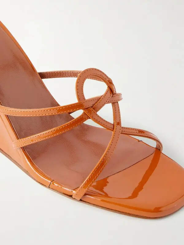 MARYAM NASSIR ZADEH Leather Wedge Sandals