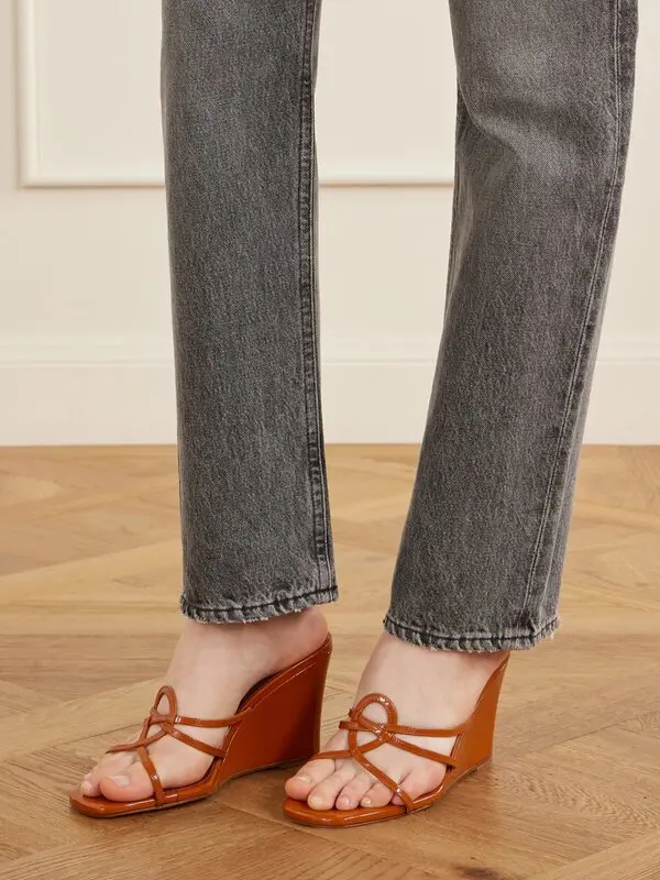 MARYAM NASSIR ZADEH Leather Wedge Sandals