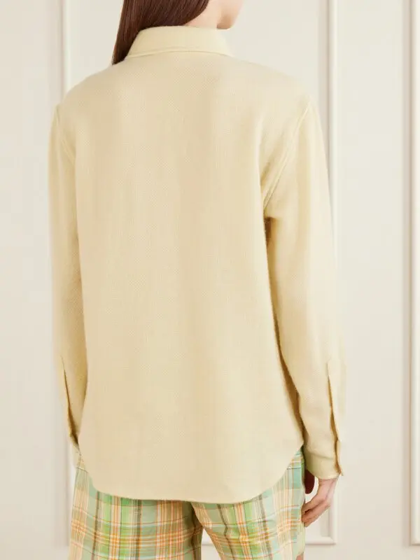 GOD'S TRUE CASHMERE Daffodil Cashmere Shirt