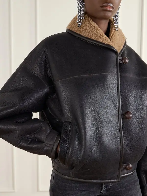 Isabel Marant Étoile Grain Lambskin Coat