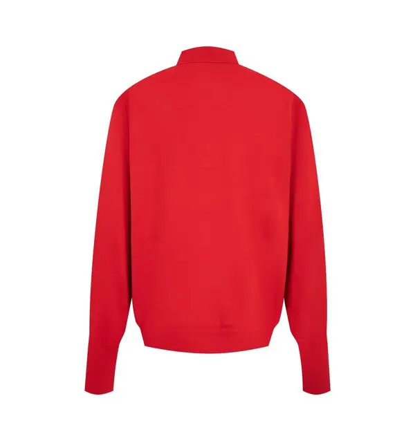 A.PRESSE Long-sleeve Polo Shirt