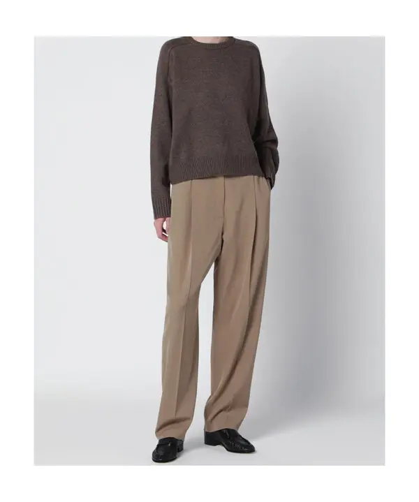 Loulou De Saison Ribbed Crew Neck Sweater