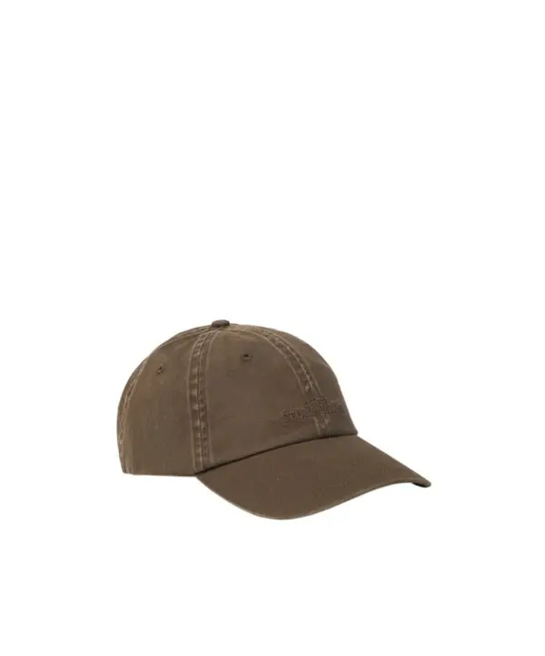 Stone Island Baseball Cap With Logo Embroidery