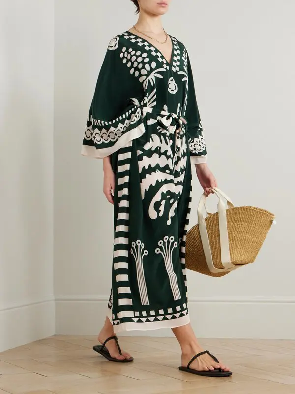 ERES Printed Silk Dress