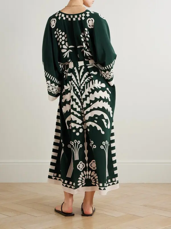 ERES Printed Silk Dress