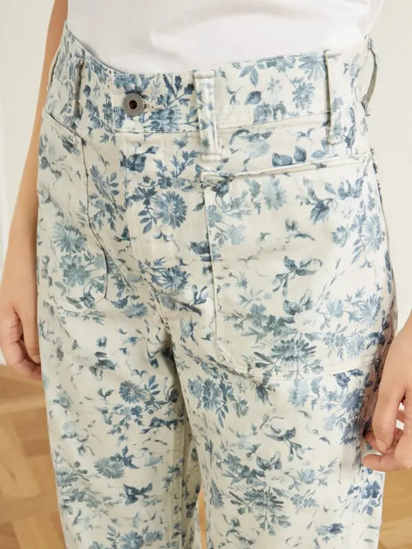 Ralph Lauren Vintage High-waisted Wide-leg Jeans