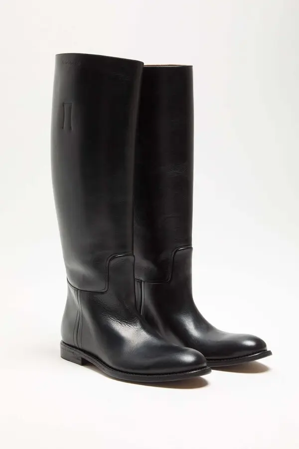 Acne Studios Reitstiefel Aus Leder