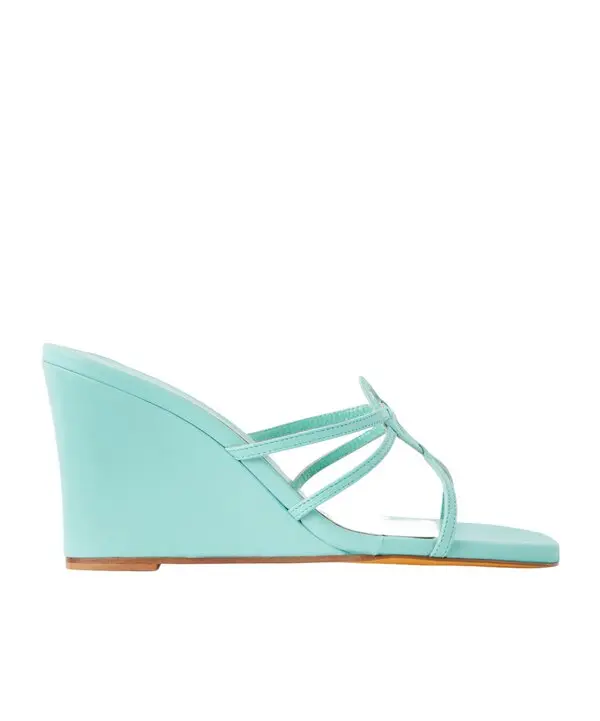 MARYAM NASSIR ZADEH Leather Wedge Sandals
