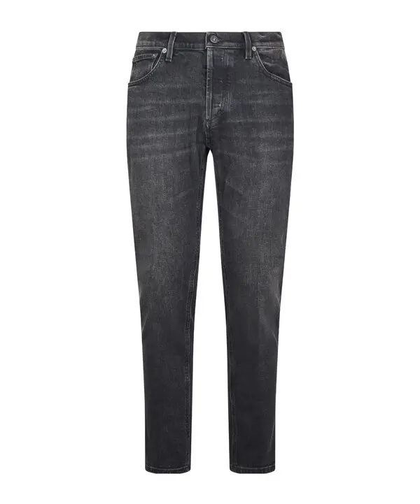 DONDUP Faded Tapered Jeans