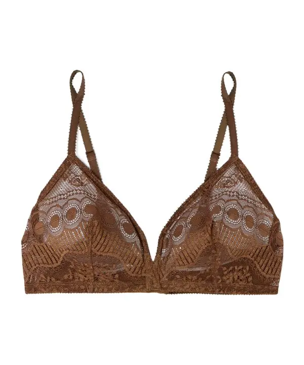 ERES Lace Bra - Brown