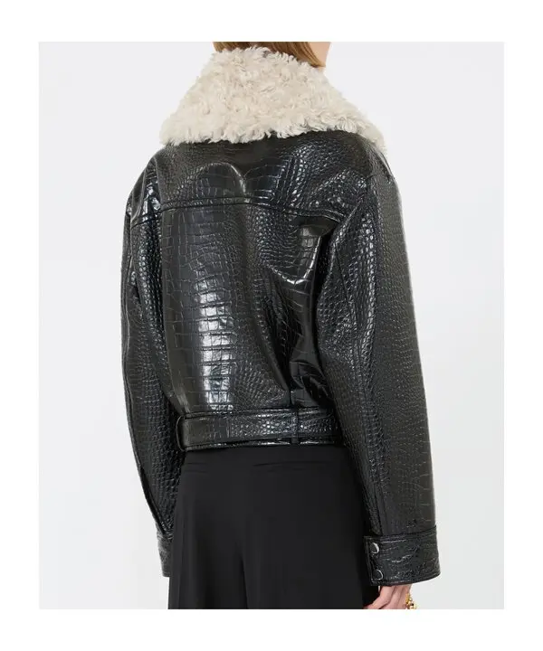 Sportmax Embossed Belted Jacket