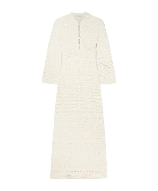ERES Open-knit Maxi Dress - No