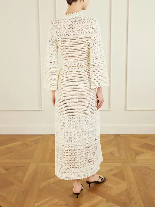 ERES Open-knit Maxi Dress
