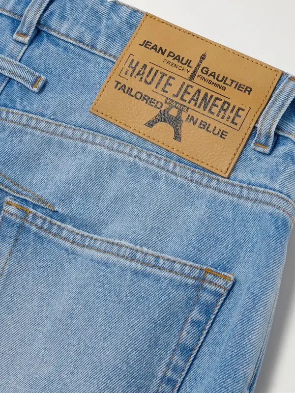 JEAN PAUL GAULTIER High-waisted Wide-leg Jeans