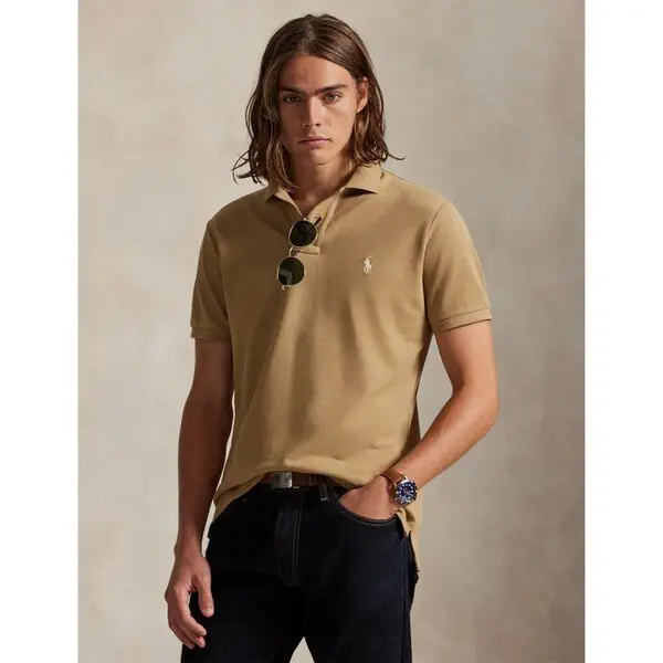 Polo Ralph Lauren Fitted Cotton Polo Shirt - No