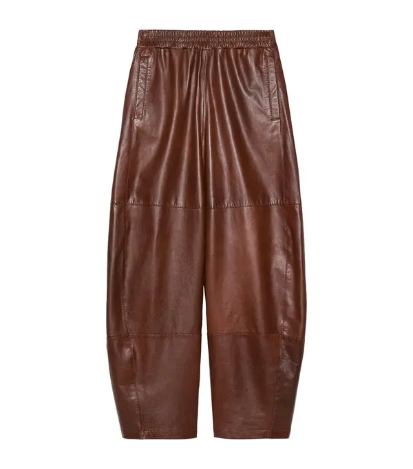 Max & Co. Leather Balloon Trousers