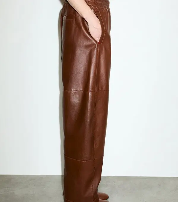 Max & Co. Leather Balloon Trousers