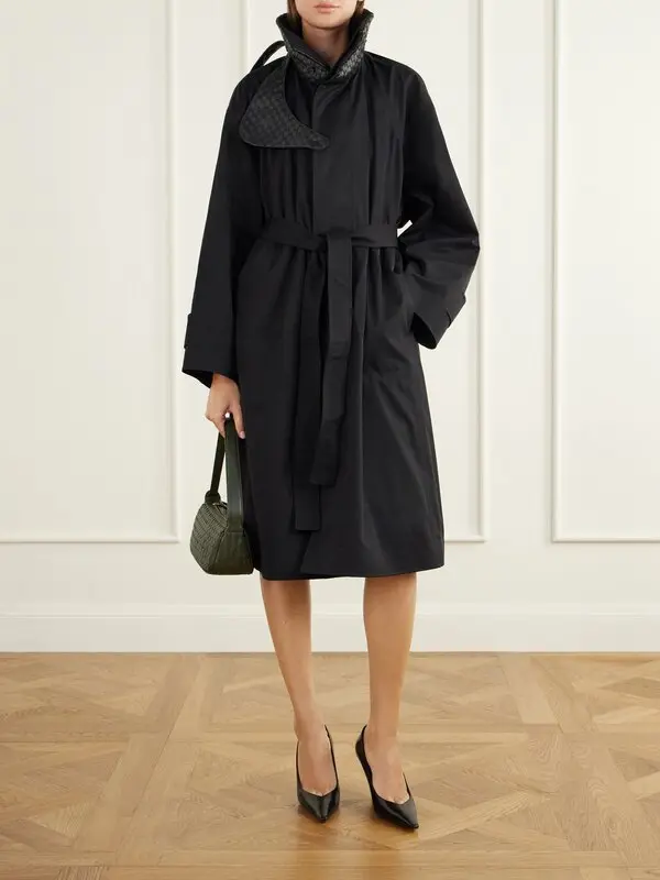 Bottega Veneta Nodo Intrecciato Leather Shoulder Bag