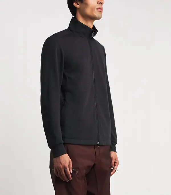 Sease Virgin Wool-blend Explorer Zip-up Sweatshirt