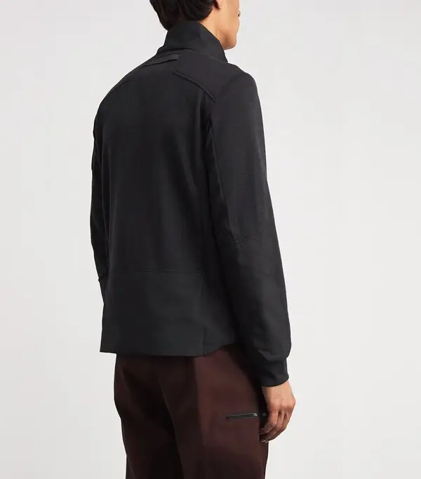 Sease Virgin Wool-blend Explorer Zip-up Sweatshirt