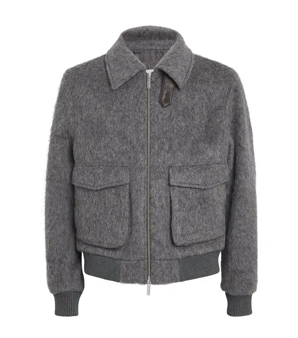 CHE Wool-blend Verbier Bomber Jacket