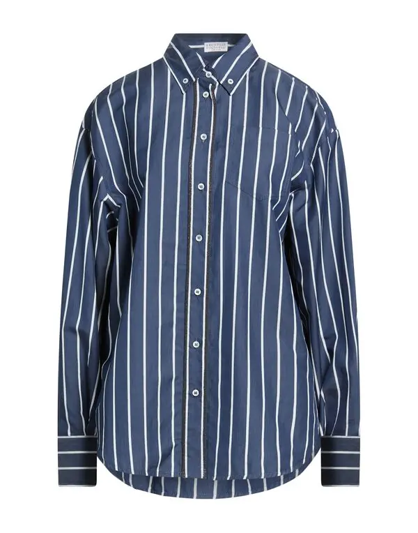 Brunello Cucinelli Shirt Size Cotton, Silk, Brass