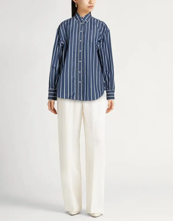 Brunello Cucinelli Shirt Size Cotton, Silk, Brass
