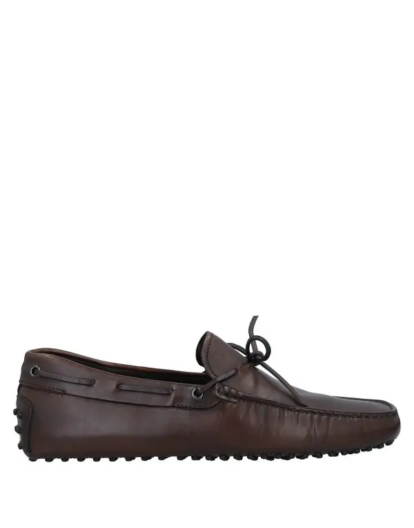 TOD'S Loafers Dark Size Soft Leather