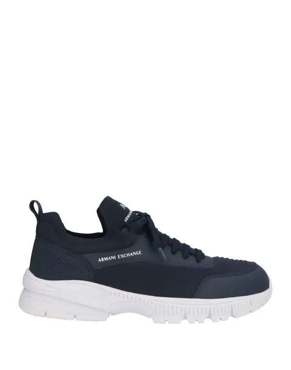 Armani Exchange Sneakers Size Polyester, Polyurethane