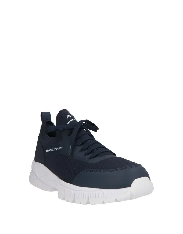 Armani Exchange Sneakers Size Polyester, Polyurethane