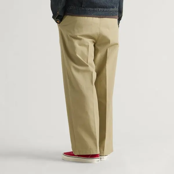LARRIET Onder Pleated Ripstop Trousers