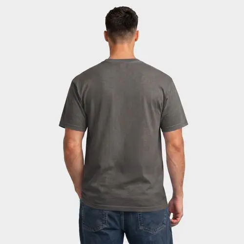 SIMPLY SAGE MARKET Graveyard Smash Skeleton Garment Dyed T-shirt - Pepper