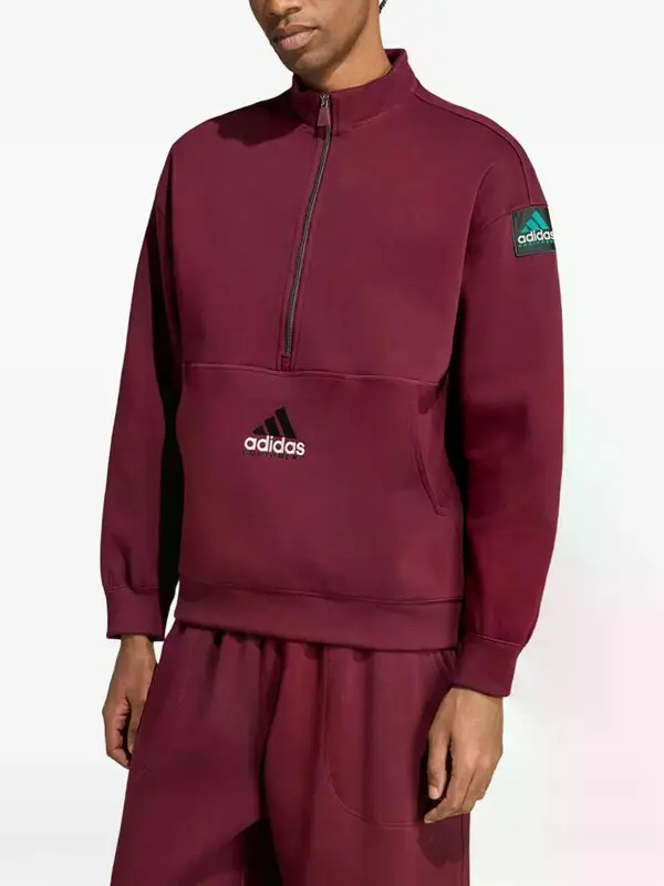 Adidas Equipment Spacer Half-zip Sweatshirt - Red