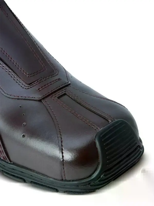 Dr. Martens Aurix Contrast-stitch Leather Loafers