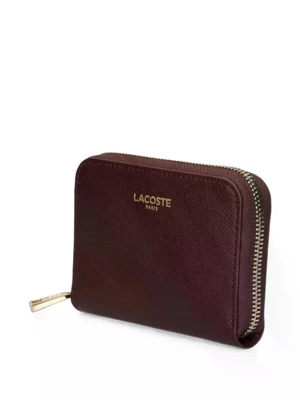 Lacoste Mini Champs-élysées Logo-print Leather Wallet