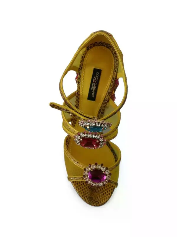 Dolce & Gabbana Crystal-embellished Sandals