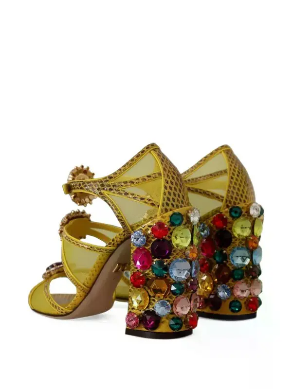 Dolce & Gabbana Crystal-embellished Sandals