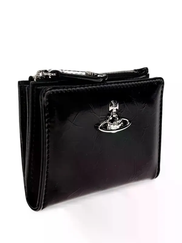 VIVIENNE WESTWOOD Orb-plaque Leather Wallet