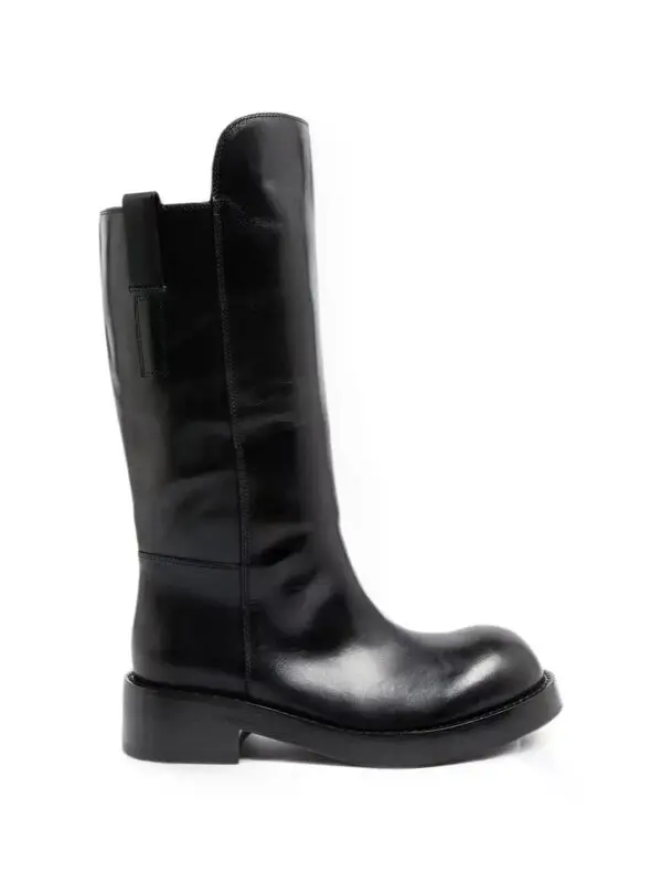 ANN DEMEULEMEESTER Tuxon Leather Boots