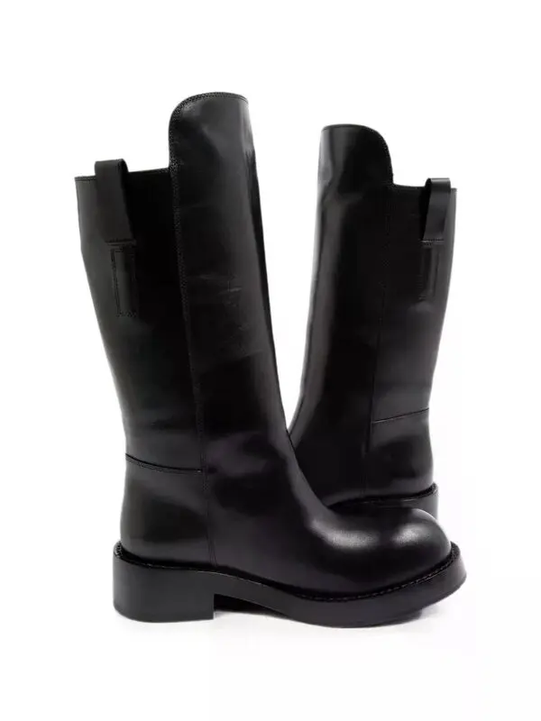 ANN DEMEULEMEESTER Tuxon Leather Boots