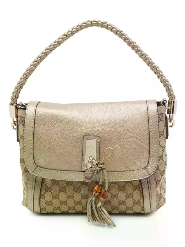 Gucci 2016-2026 Gg Canvas Bella Flap Satchel