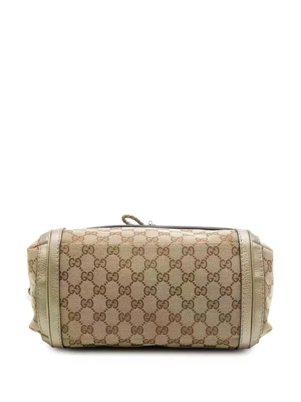 Gucci 2016-2026 Gg Canvas Bella Flap Satchel