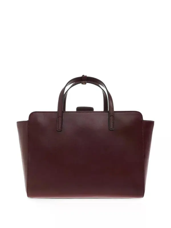 HIDESINS Medium Flap Leather Tote Bag - Red