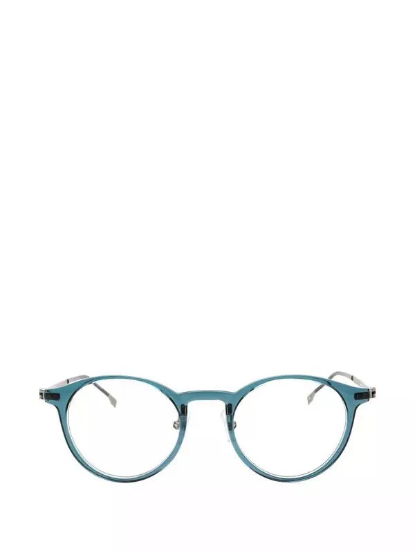 BOSS Round-frame Glasses - Blue