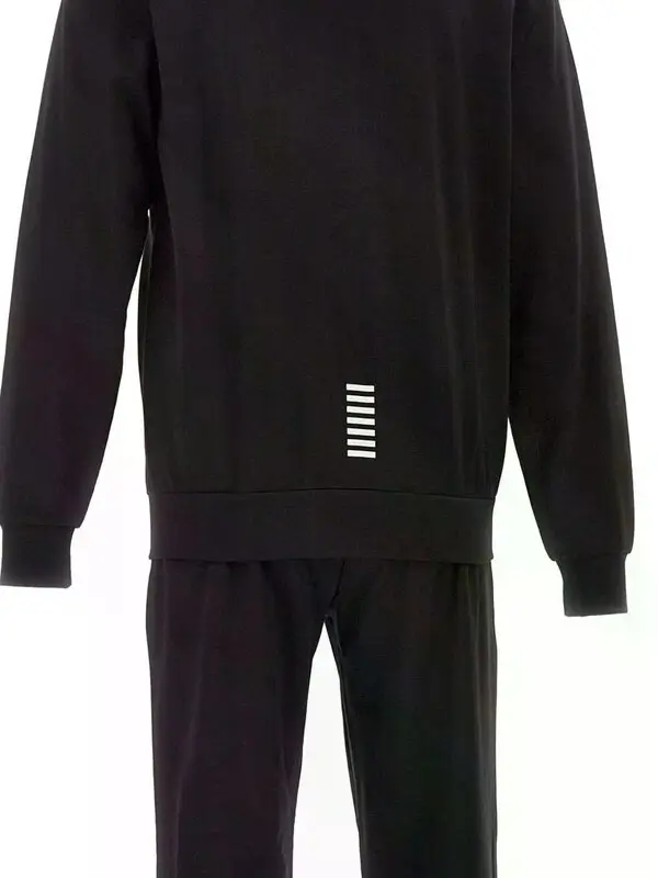 EA7 Logo-print Cotton Tracksuit